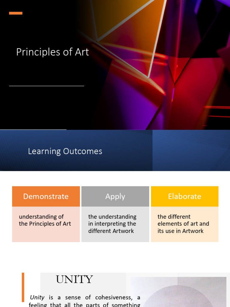 Understanding Art's 5 Principles | PDF | Symmetry | Paintings