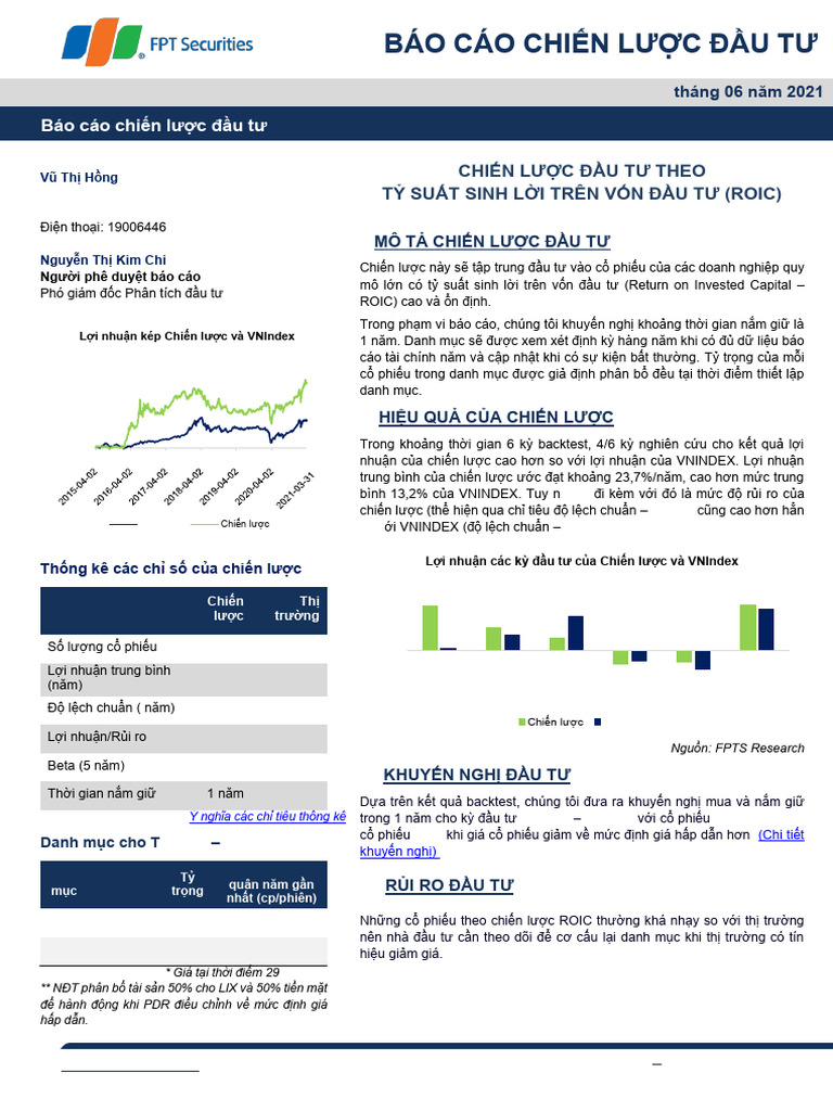 ROIC StrategyHongVT29June 122ad73b | PDF