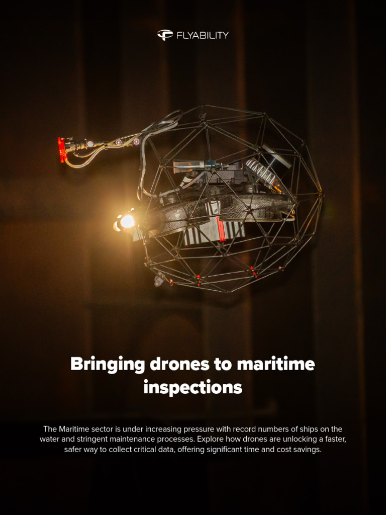 Marine Drone Inspections with Elios 3 | PDF | Ships | Unmanned Aerial ...