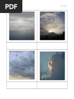 Latin Cloud Vocabulary Explained | PDF | Sky | Clouds, Fog And ...