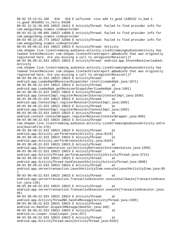 Log | PDF | Computing Platforms | Software