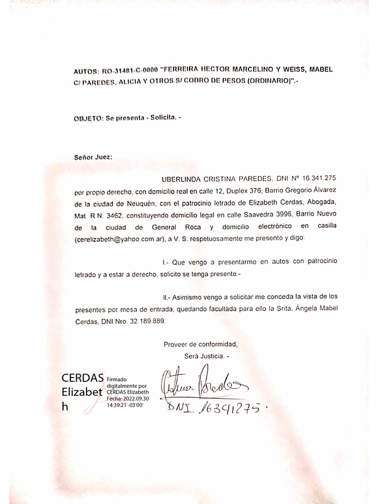 Sepresenta Solicita | PDF