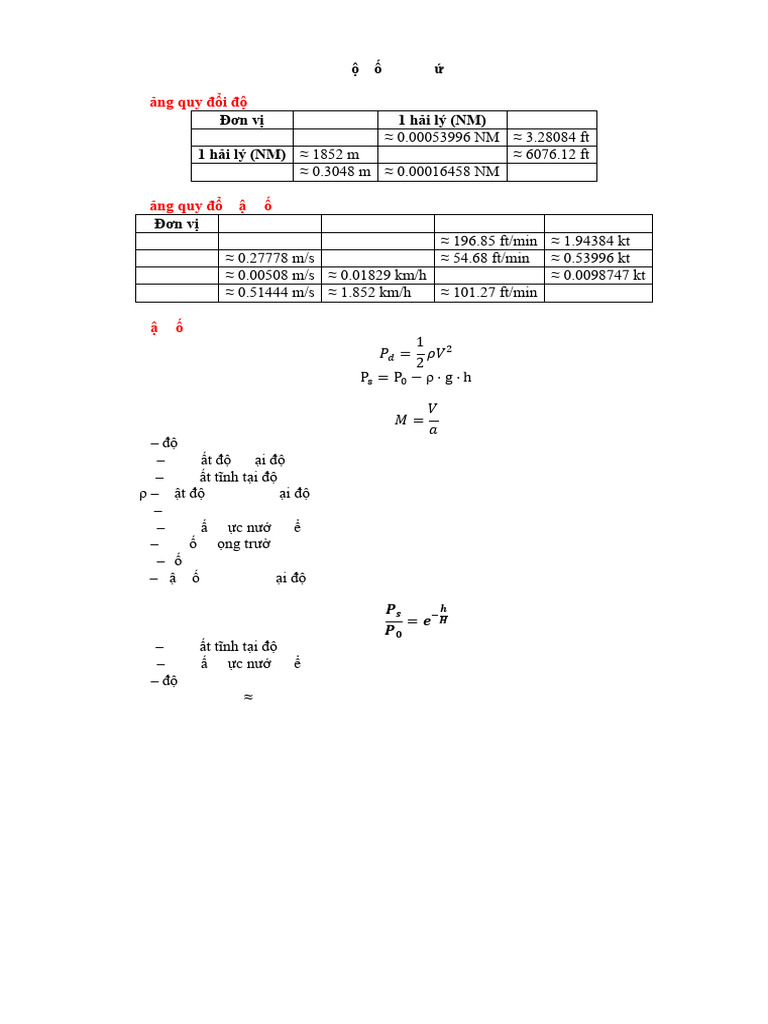 VOR Reception and Velocity Formulas | PDF | Navigation | Wireless