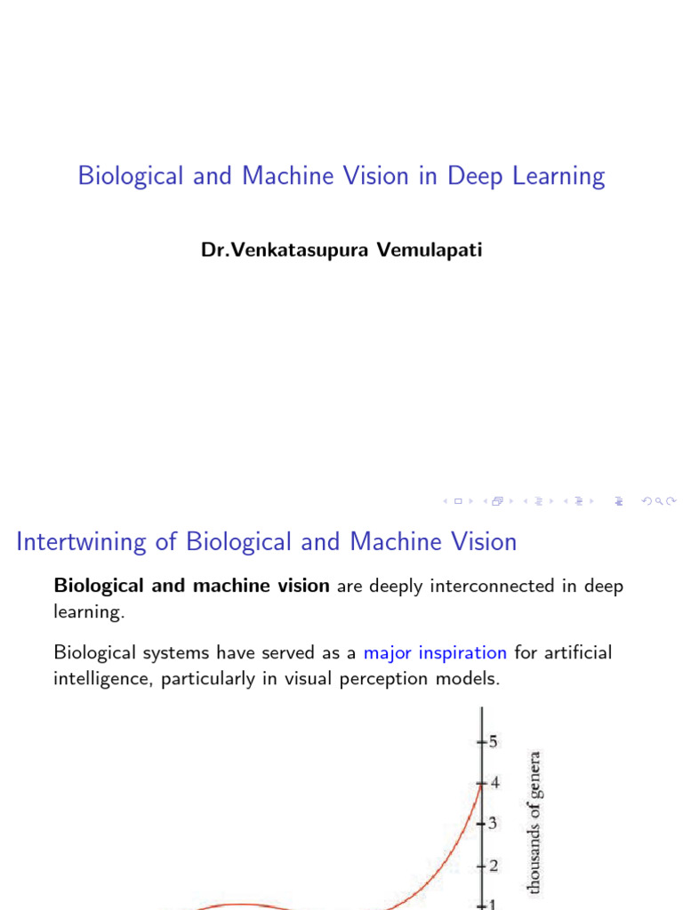 Biology and Machine Vision | PDF | Deep Learning | Visual Cortex