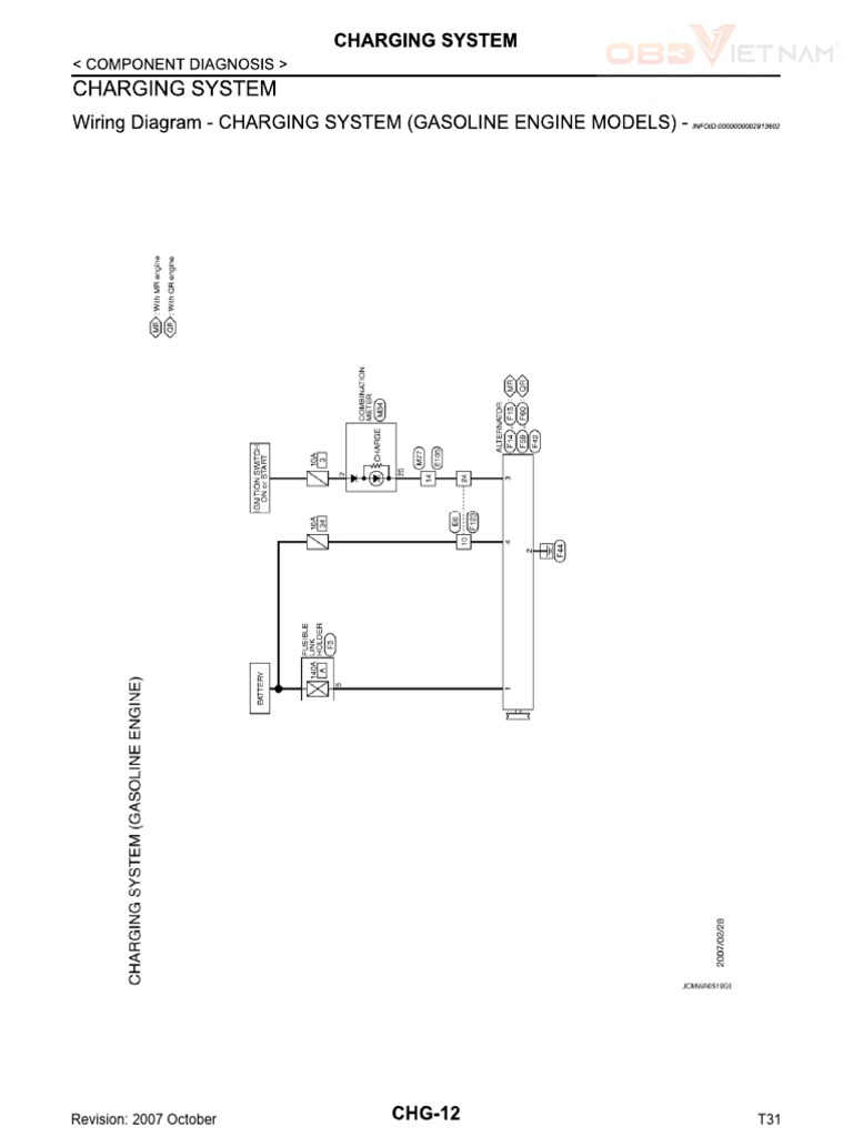 Auto Ism 2237 02082025 Charging System (Gasoline Engine Models) | PDF
