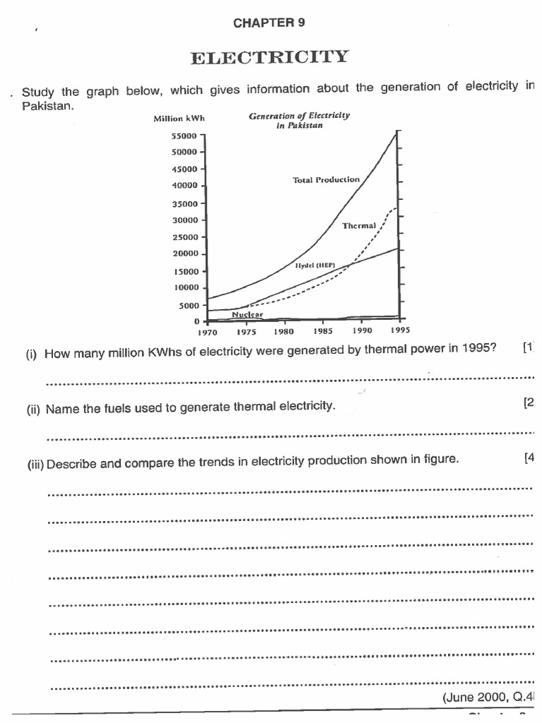 Electricity Worksheets | PDF