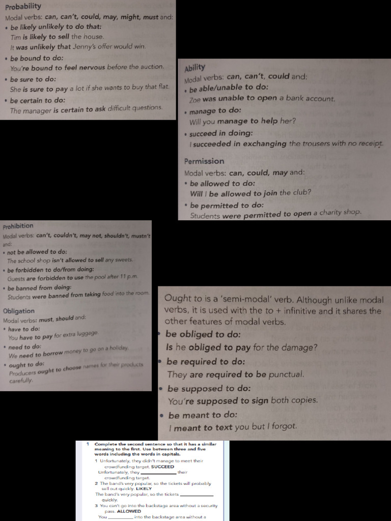 Expressing Modality | PDF