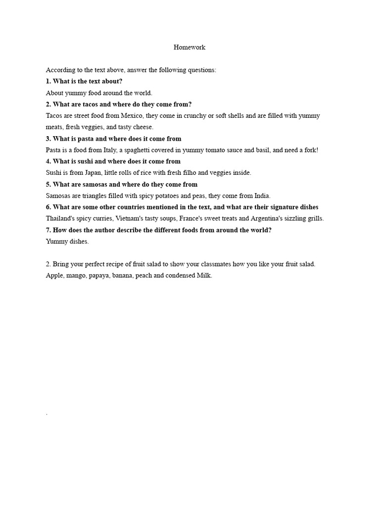 Global Yummy Foods Overview | PDF