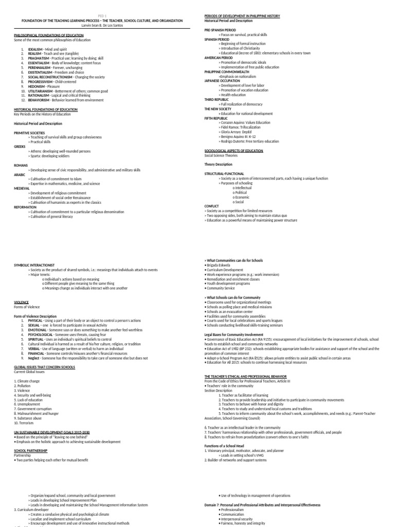PED Reviewer 2 | PDF | Curriculum | Learning