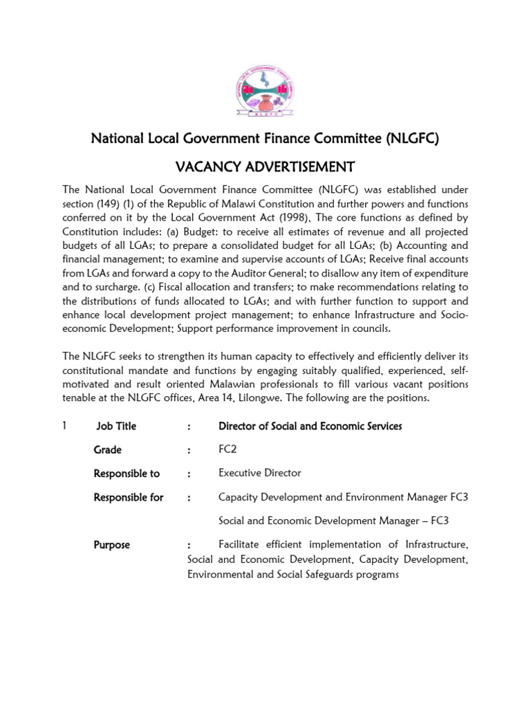 Vacancy Advert - Directors - FR - June 2025 | PDF | Human Resource ...