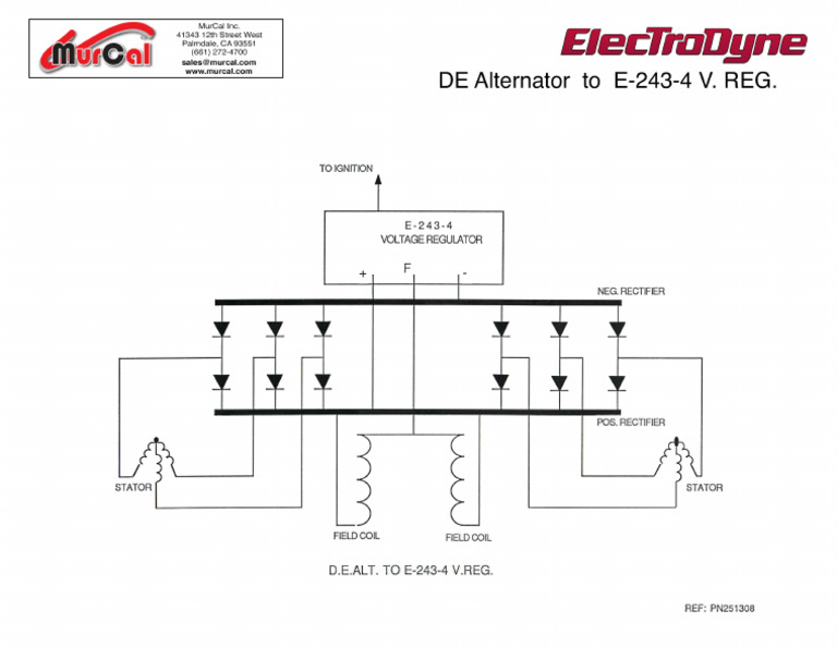 Electrodyne E243-4 Schematic | PDF