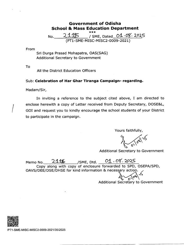 Celebration of Har Ghar Tiranga Campaign | PDF | Symbols | Semiotics