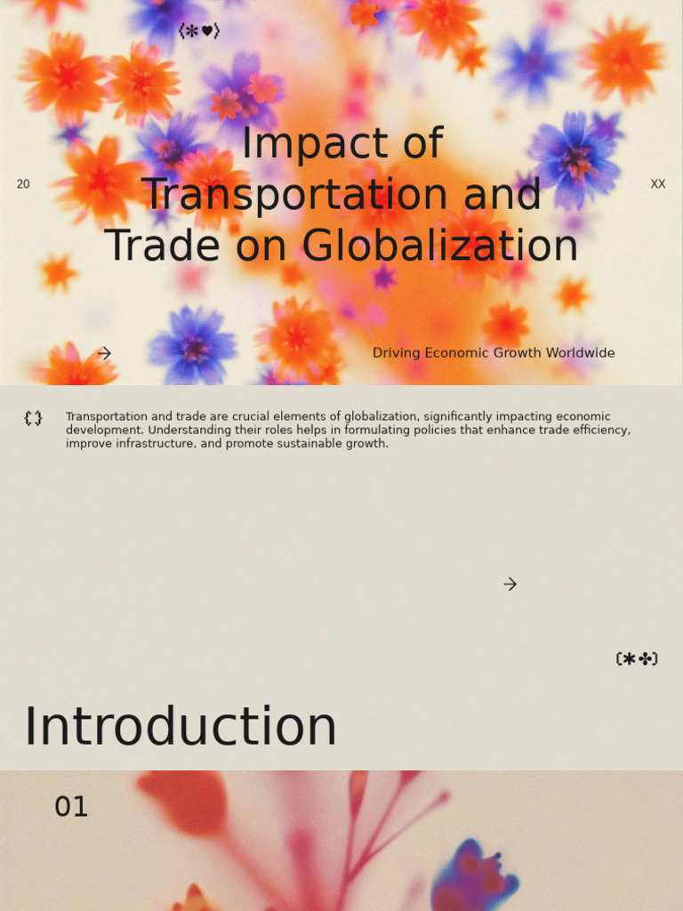 Impact of Transportation and Trade on Globalization | PDF | Transport ...