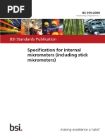 EN ISO 3611:2023 Standard Overview | PDF