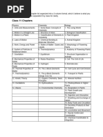 Class 11 PCB Syllabus Overview 2025 | PDF