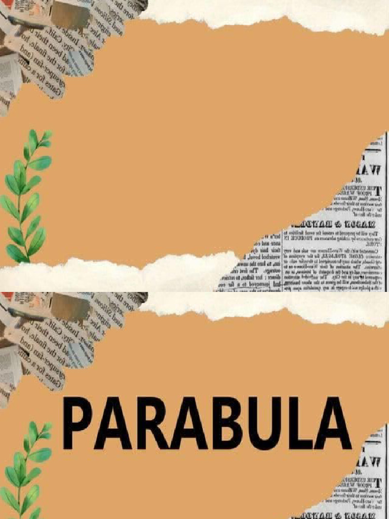 Parabula 10 | PDF