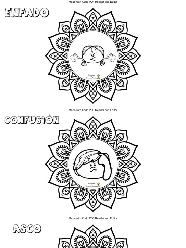 Mandalas Emociones | PDF