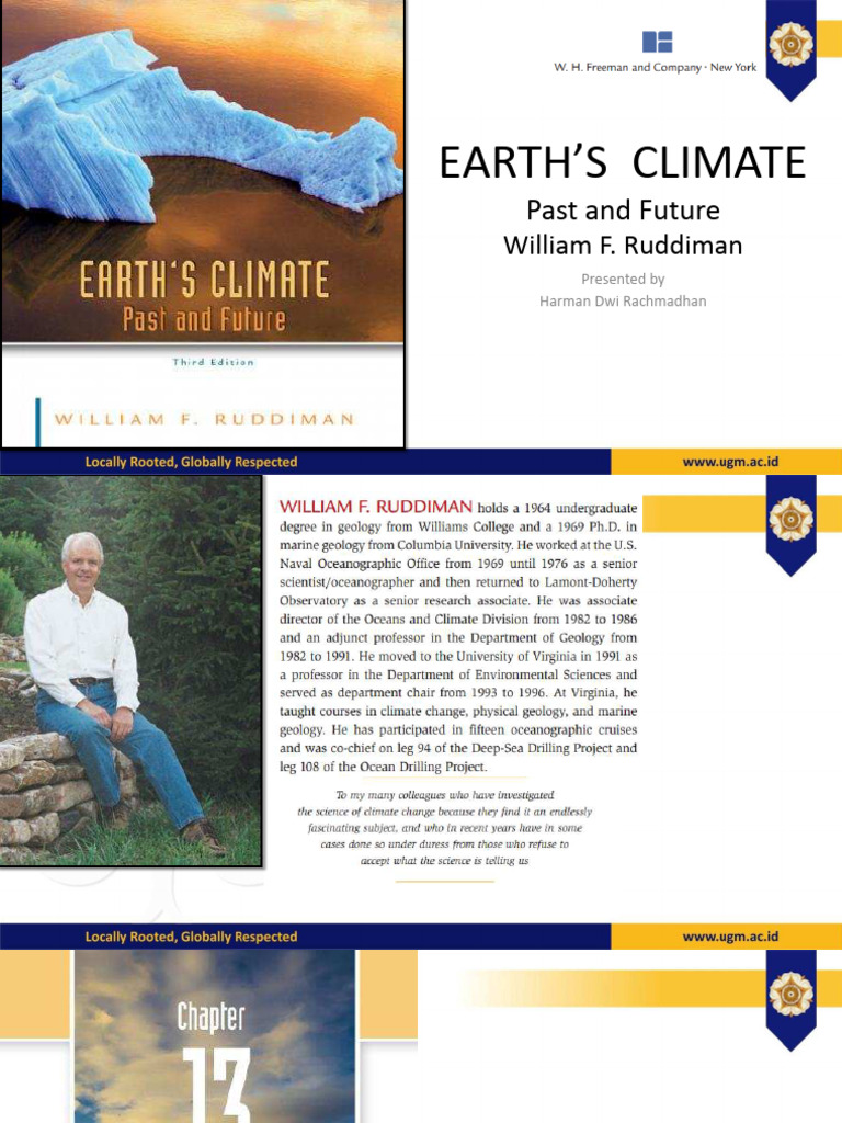 Earths Climate Past and Future | PDF