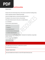Grade 11 and 12 Finance Notes 2025 | PDF | Compound Interest | Interest