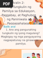 Paghubog NG Konsensiya Gabay Ang Pananampalataya NG Pamilya | PDF