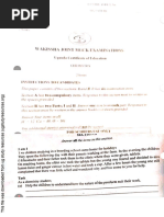 UNEB New Curriculum Sample Papers 2024 | PDF