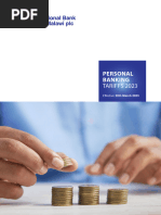 Mobile & Internet Banking: Tariff Guide | PDF | Banks | Debit Card