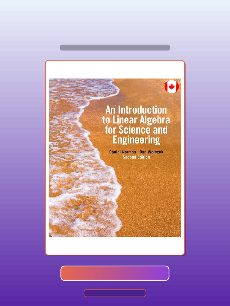 Introduction To Linear Algebra For Science And Engineering 2e 2nd