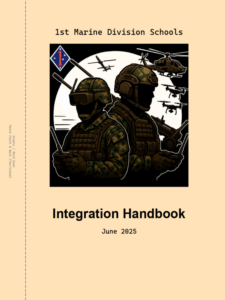 1MARDIV Schools - sUAS-CsUAS Integration Handbook | PDF ...