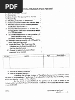 Leave Encashment With LTC Application Form | PDF