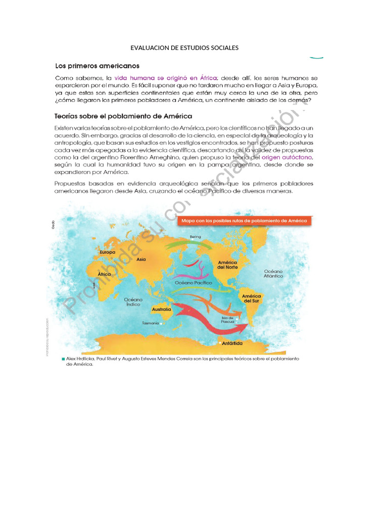 Repaso de Estudios Sociales | PDF