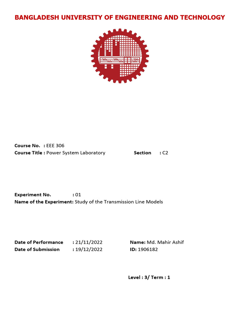 Eee306 Exp1 | PDF