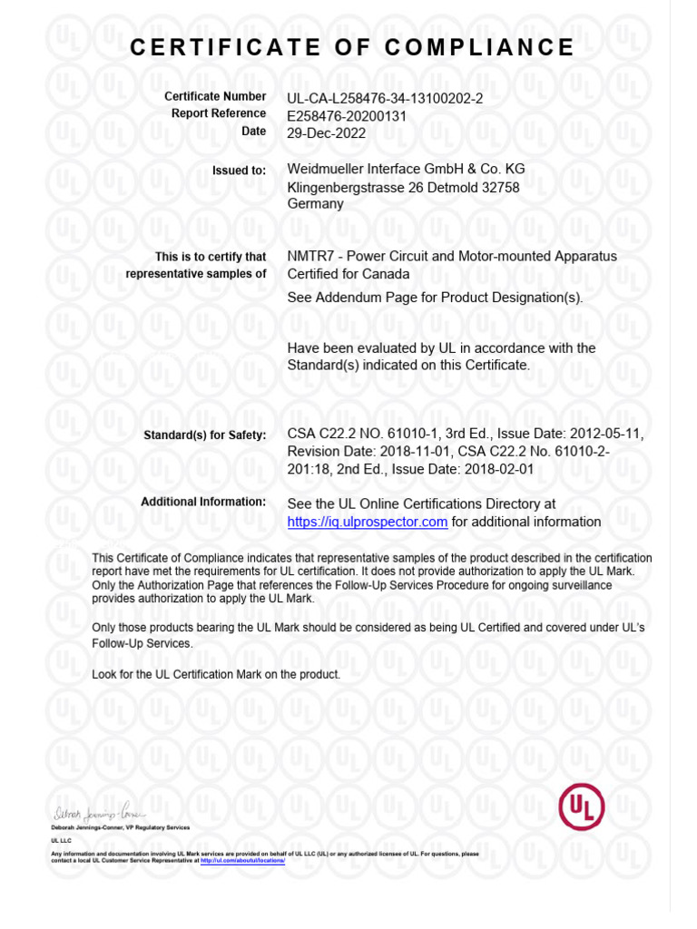 Topguard TGD Elm Ul 61010-1 Csa c22.2 | PDF