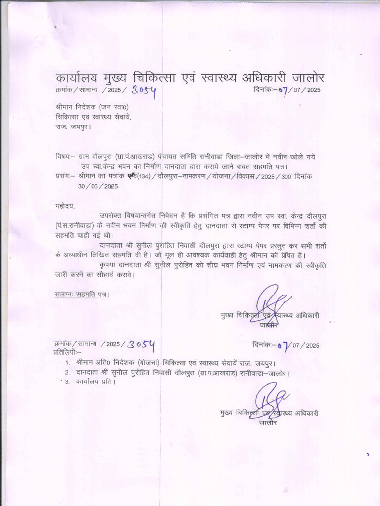 Dolpura Sub Center | PDF