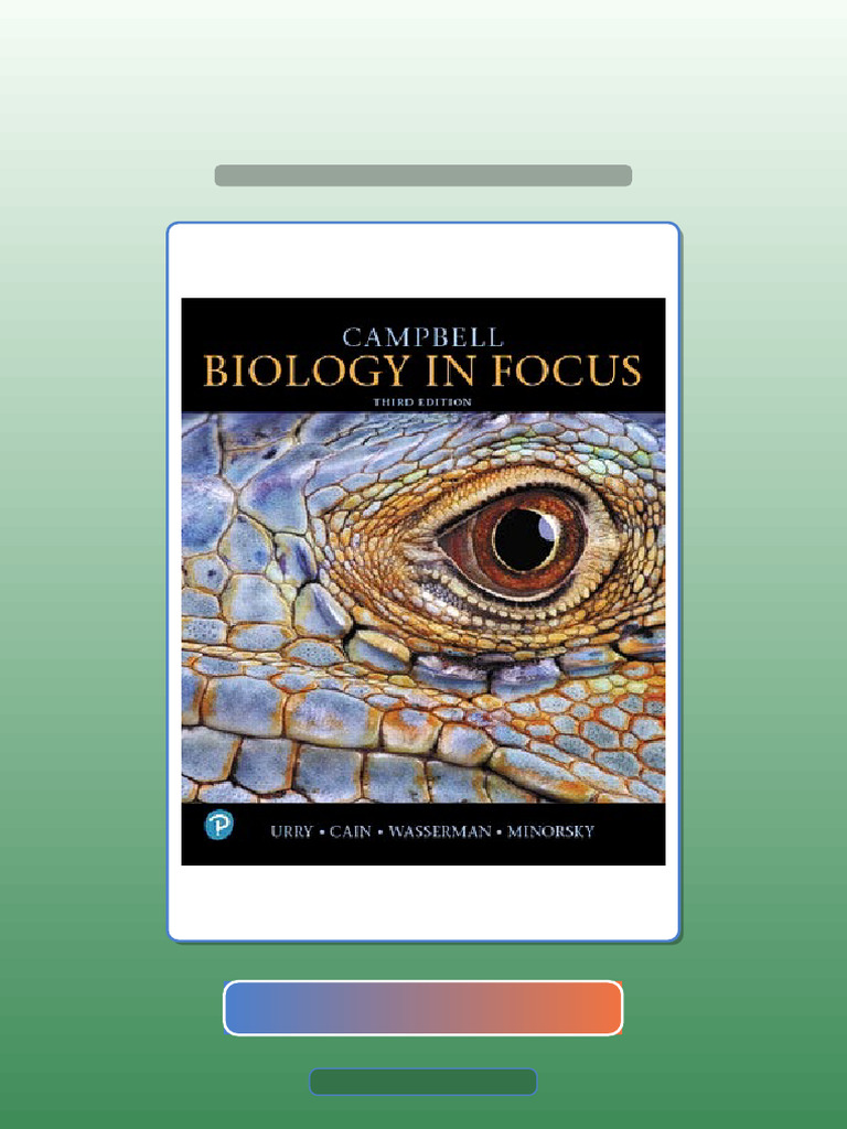 Campbell Biology in Focus, 3rd Edition, Lisa A. Urry, Michael L. Cain ...