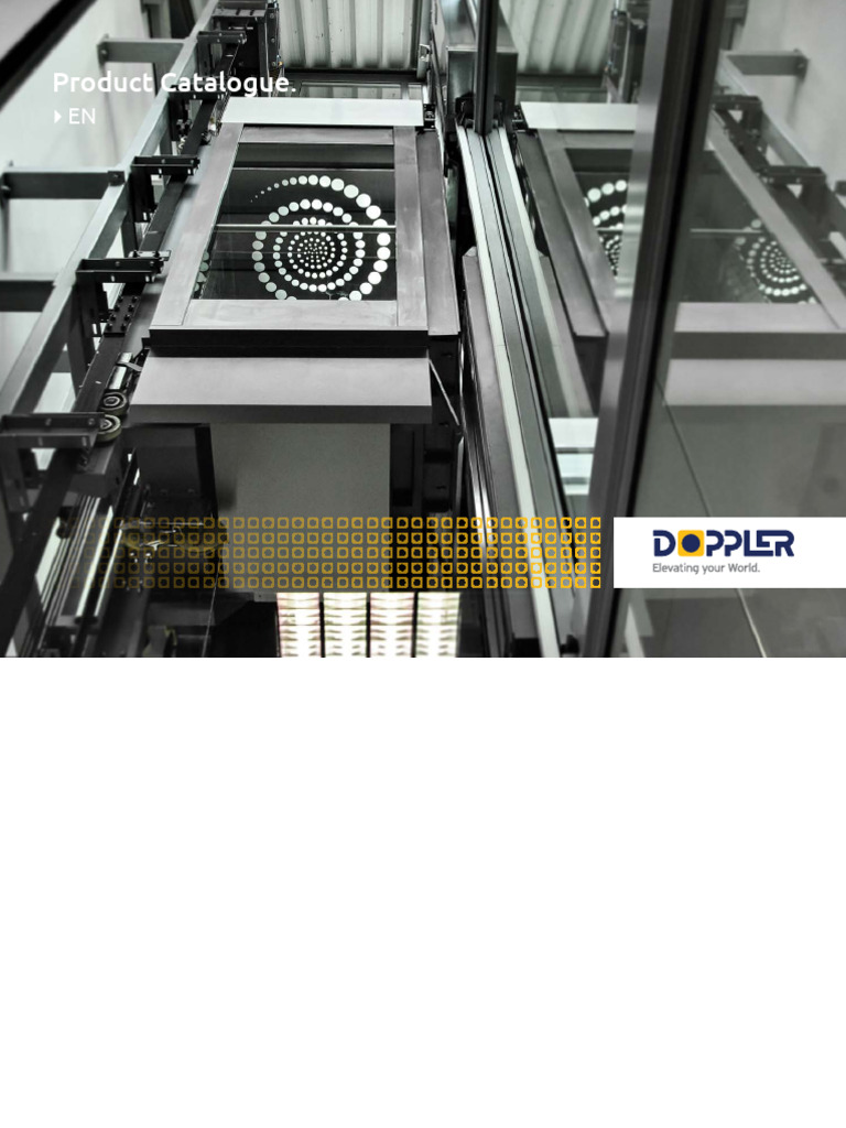 DOPPLER Elevator Product Catalogue | PDF | Elevator | Coating