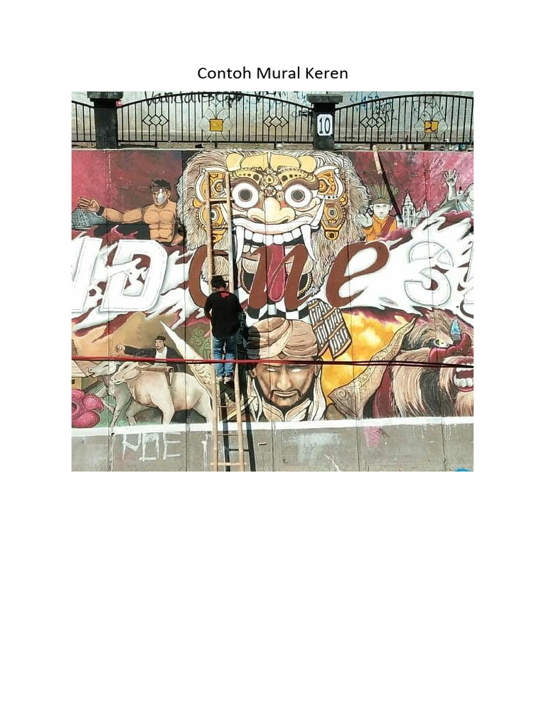 Contoh Mural Keren | PDF