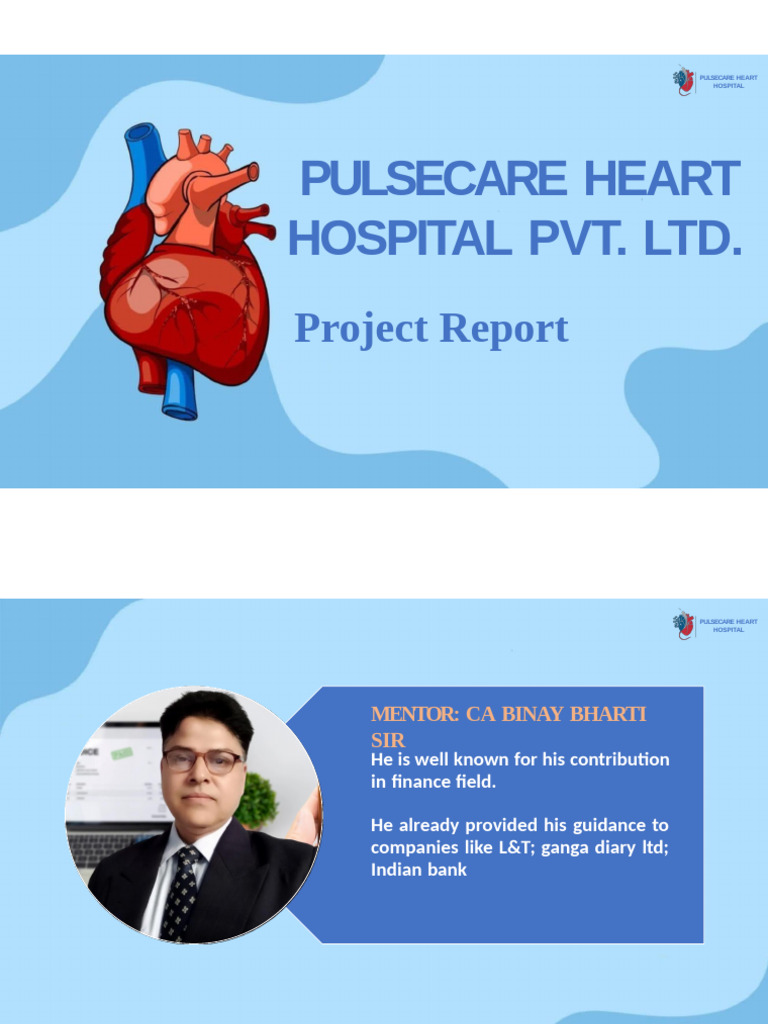 Project Report Hospital-1 | PDF | Cardiology | Expense