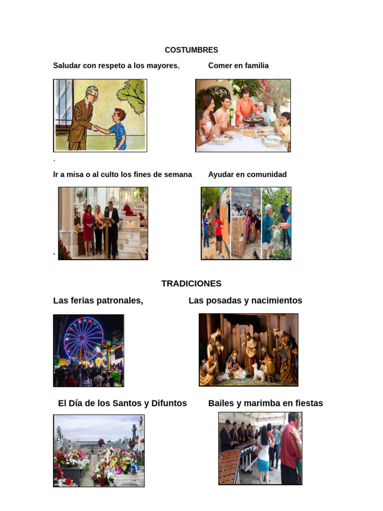 Costumbres y Tradiciones de Tumbes | PDF