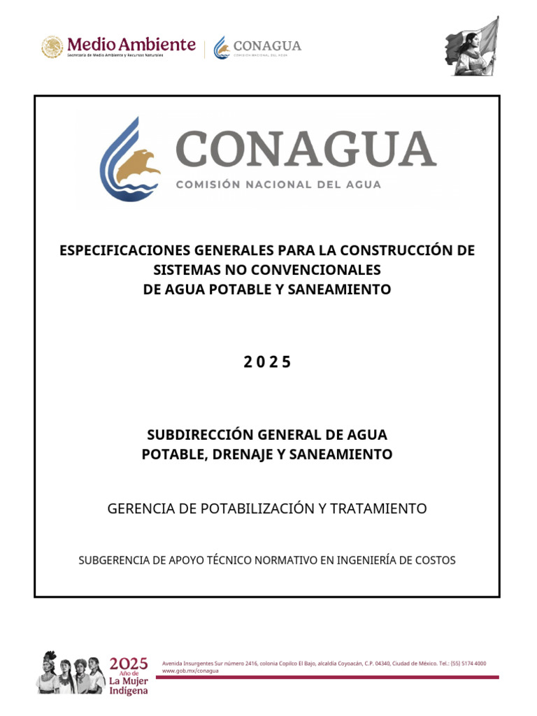 Especificaciones Grales Construcci N Sistemas NO Convencionales 2025 ...