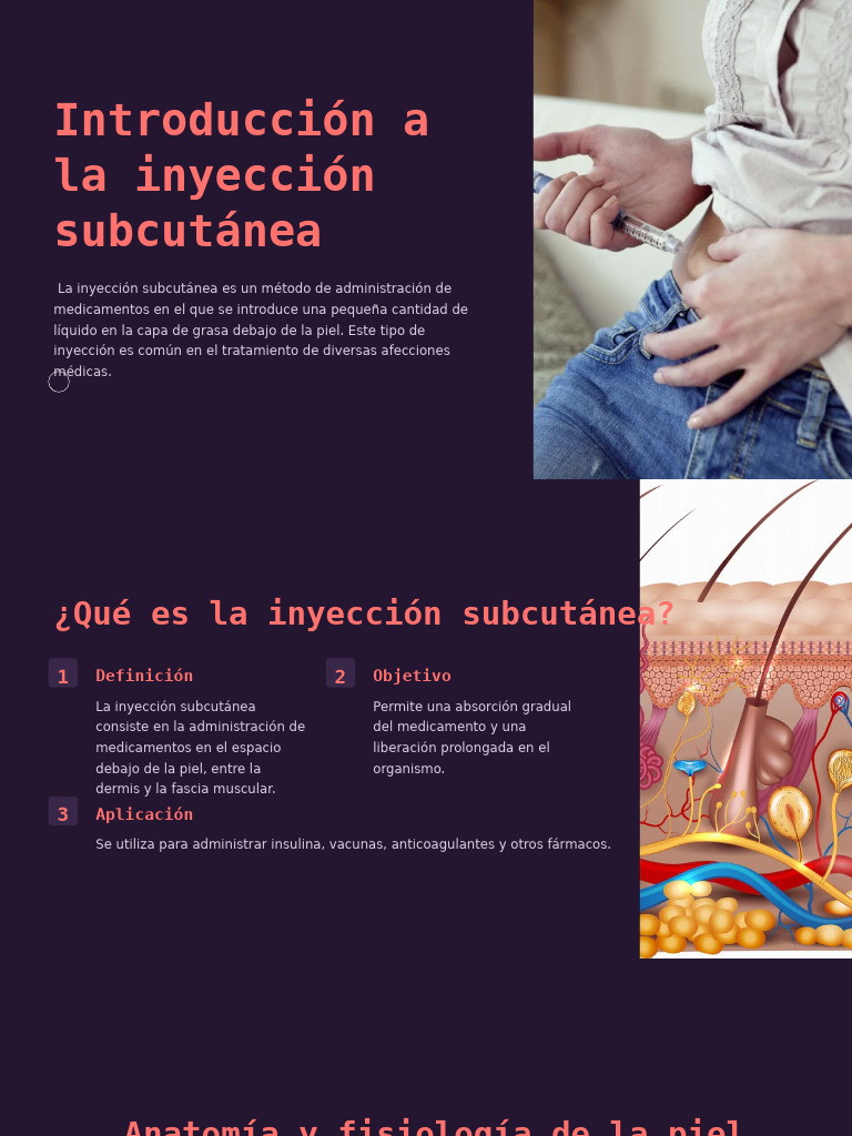 Copia de Introduccion A La Inyeccion Subcutanea | PDF | Inyección ...