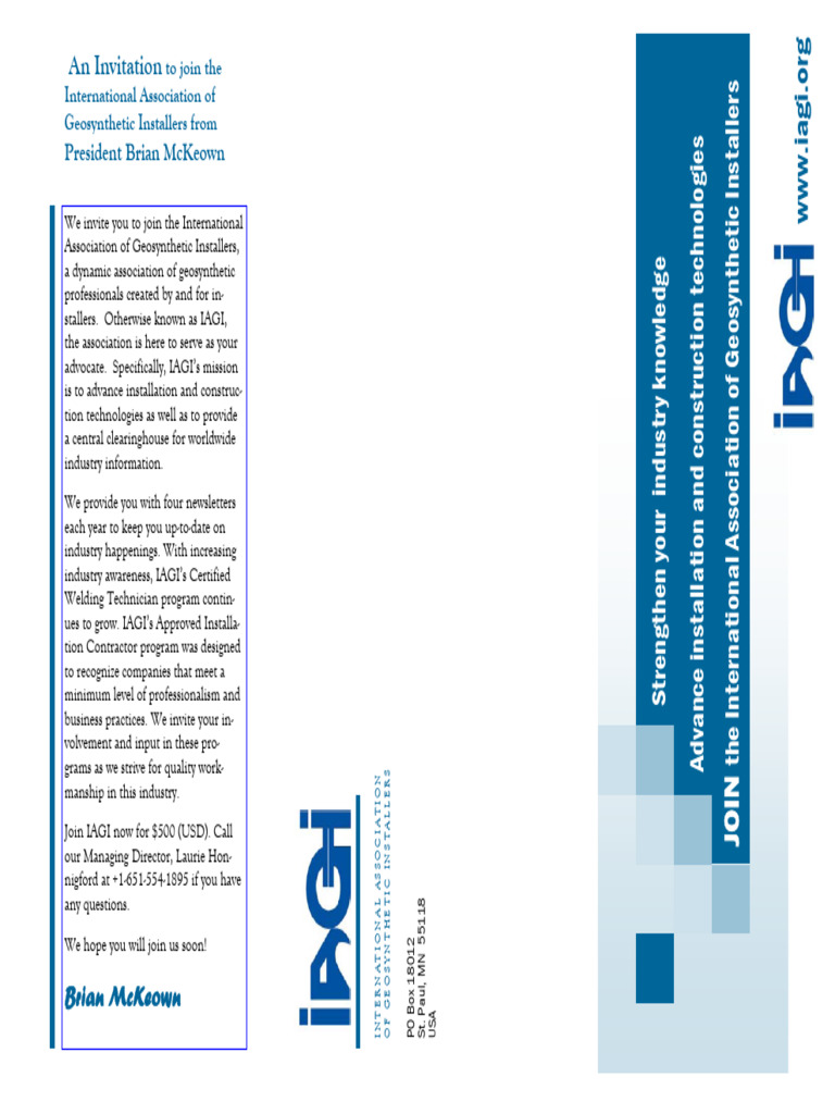 Membership Brochure | PDF