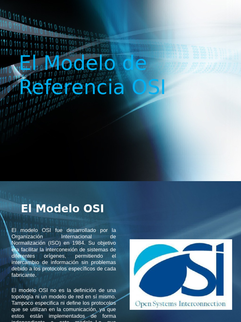 Modelo OSI - 7ca | PDF | Modelo osi | Ciencias de la Computación