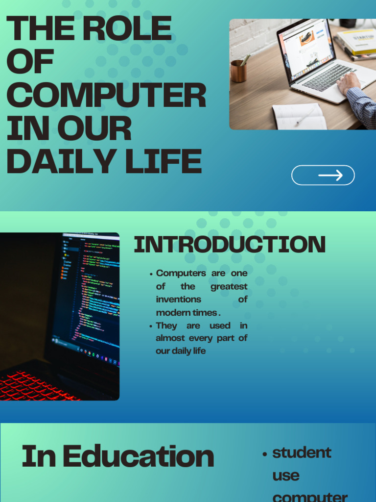 The Role of Computer in Our Daily Life - 20250703 - 181739 - 0000 | PDF