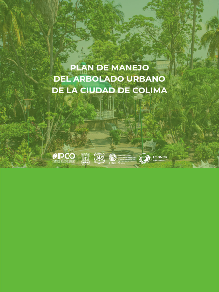Plan de Manejo Arbolado Urbano Mpio Colima | PDF | Sustentabilidad ...