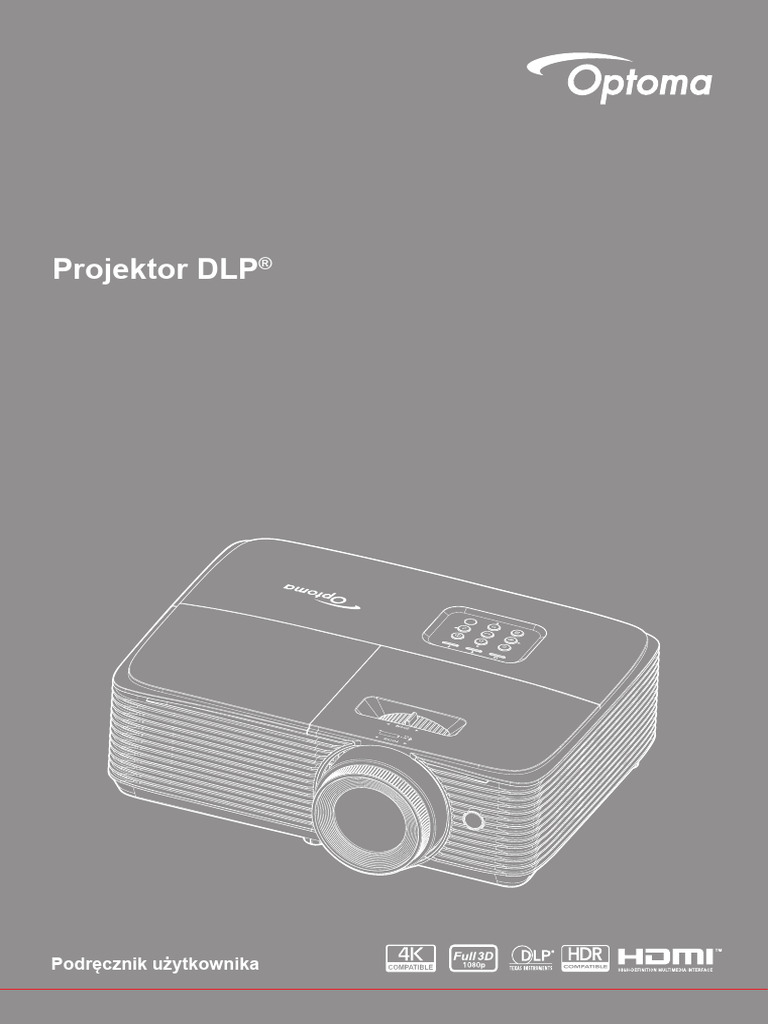Projektor DLP: Podręcznik Użytkownika | PDF
