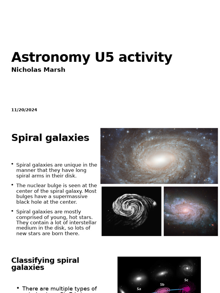Types and Classification of Galaxies | PDF | Galaxy | Celestial Mechanics