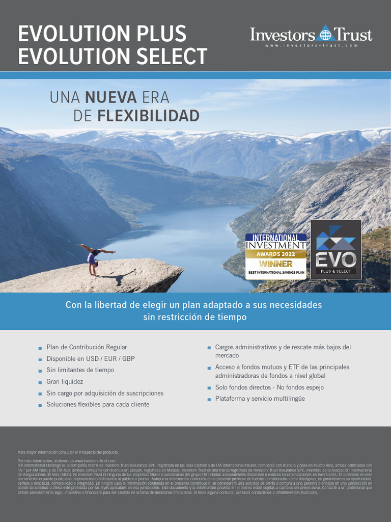 EvoPlusSelect Flyer3 Spa | PDF | Economias