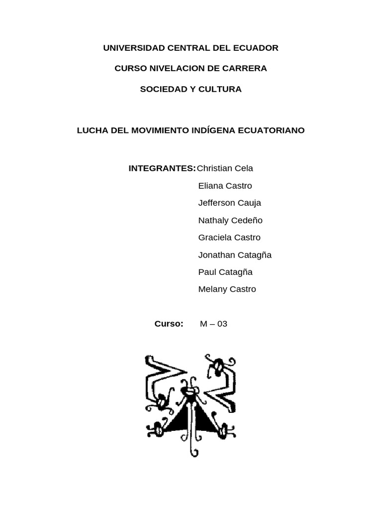 Sociedad Indigena Parte Del Primer Nivel | PDF | Agricultura | Reforma ...