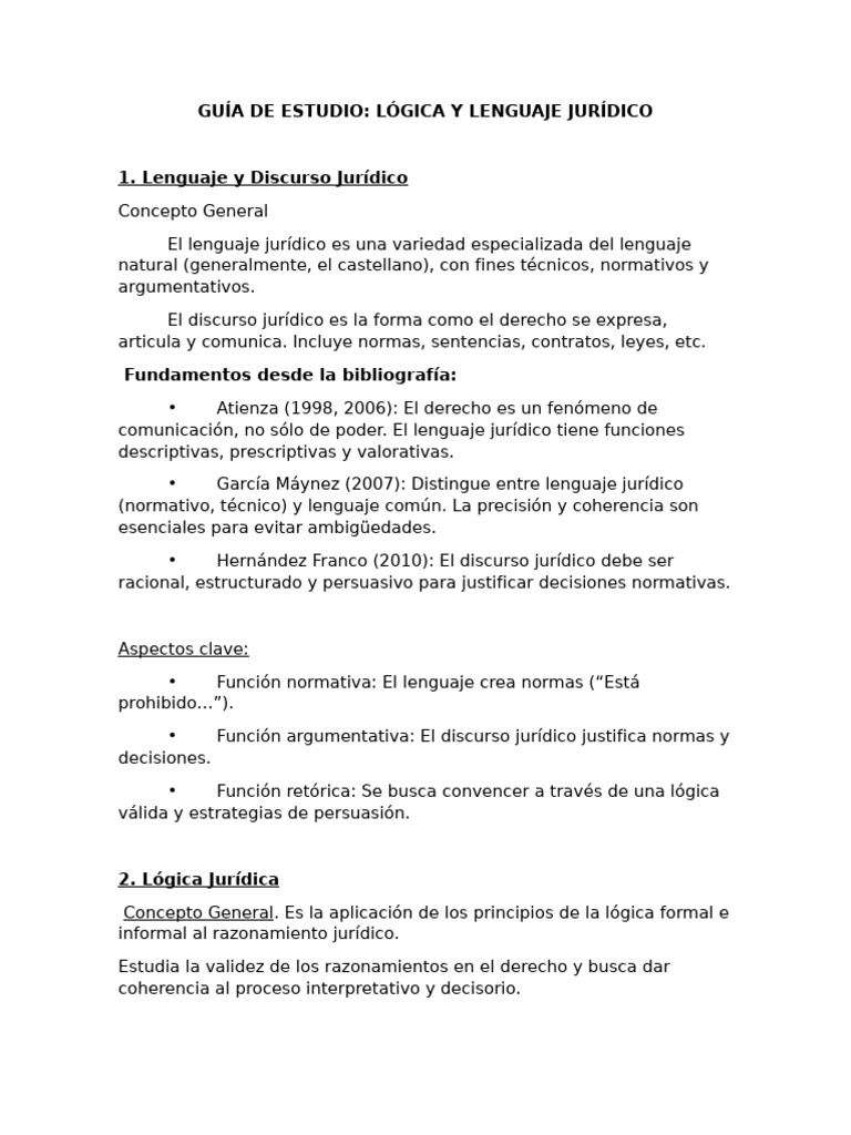 Guía de Estudio | PDF | Lógica | Razón