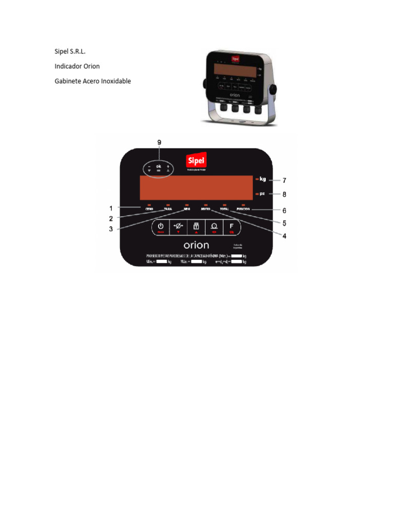Sipel S Orion | PDF